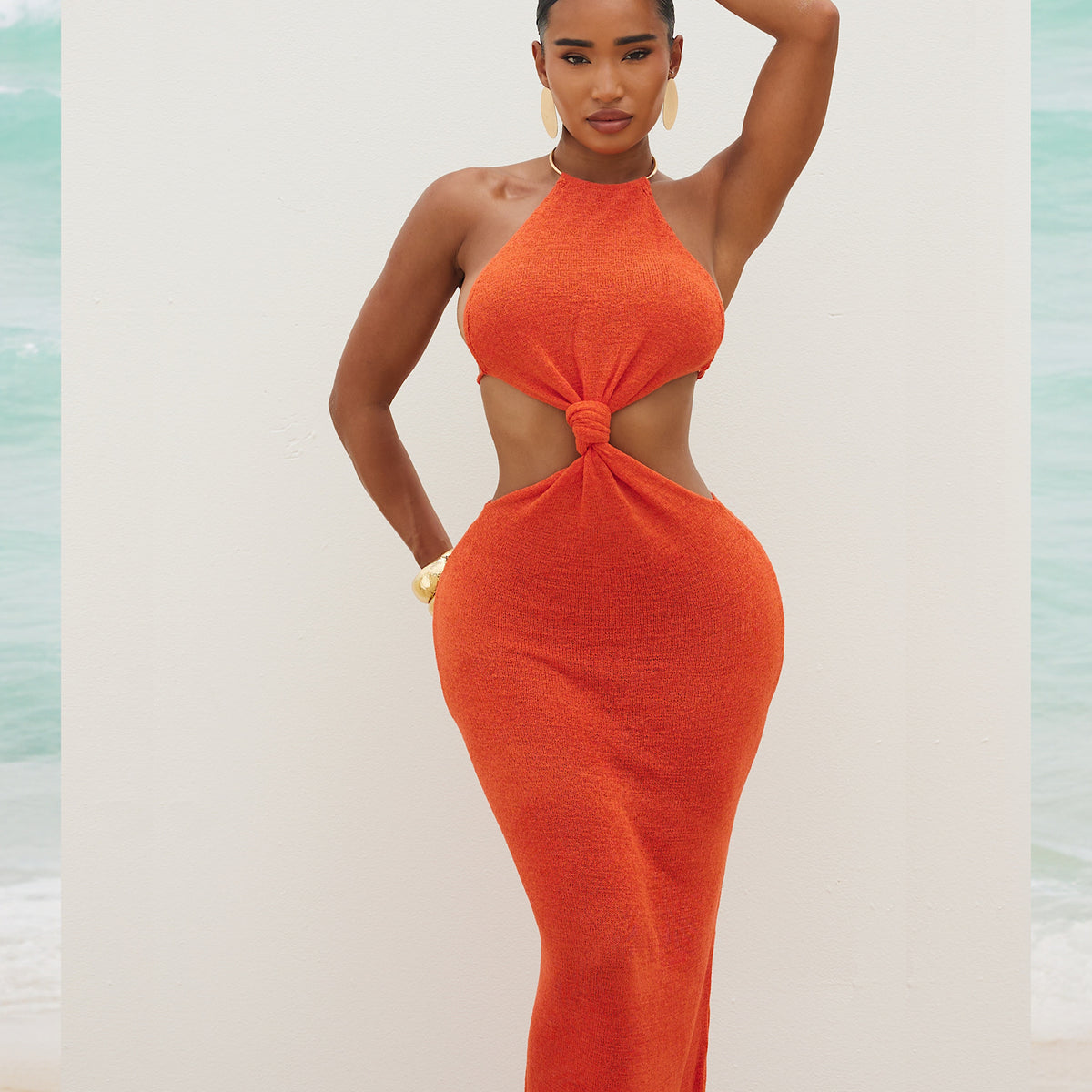 Matte Resort Amara Dress - Sunset – Matte Collection